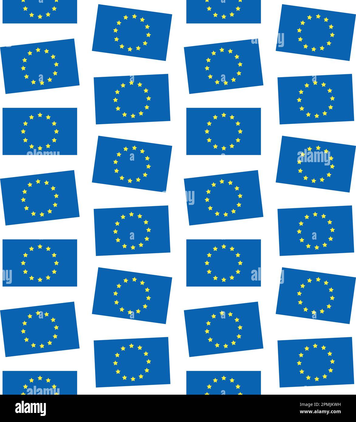 Vector seamless pattern of European Union flag Stock Vector Image & Art ...