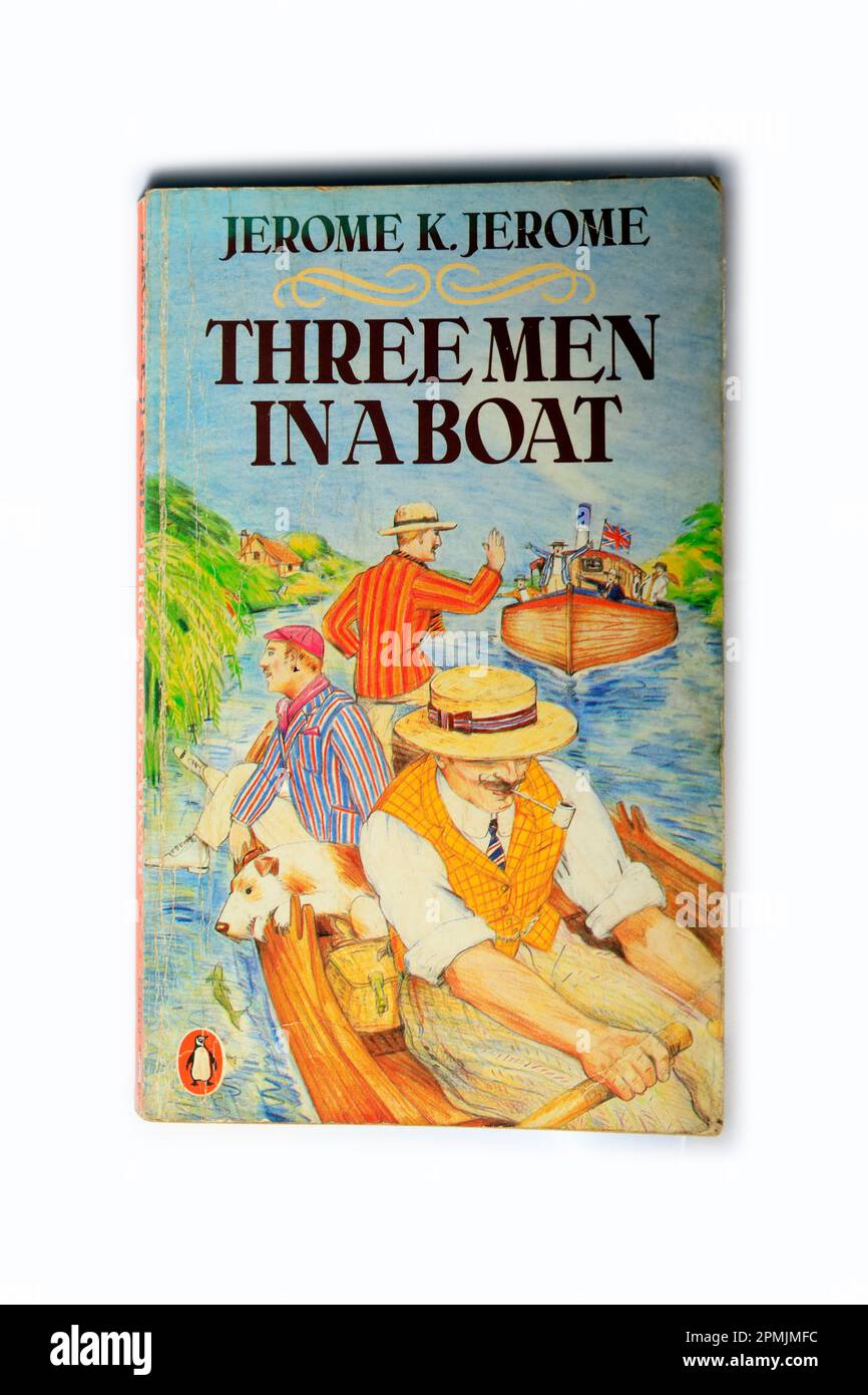 Three Men in a Boat by Jerome K Jerome Paperback book. Worn. Penguin ...