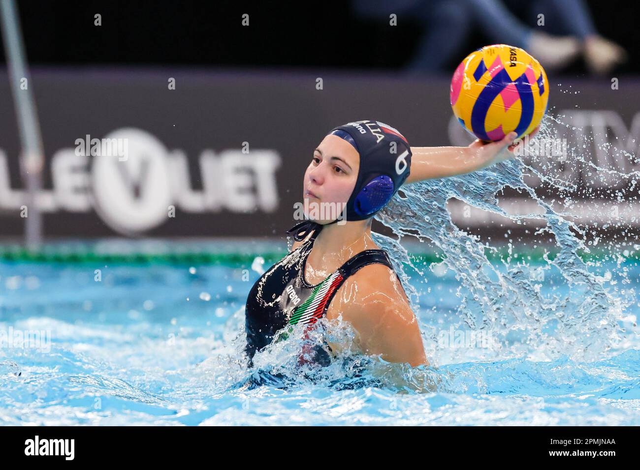 ROTTERDAM, NETHERLANDS - APRIL 13: Dafne Bettini of Italy during the ...