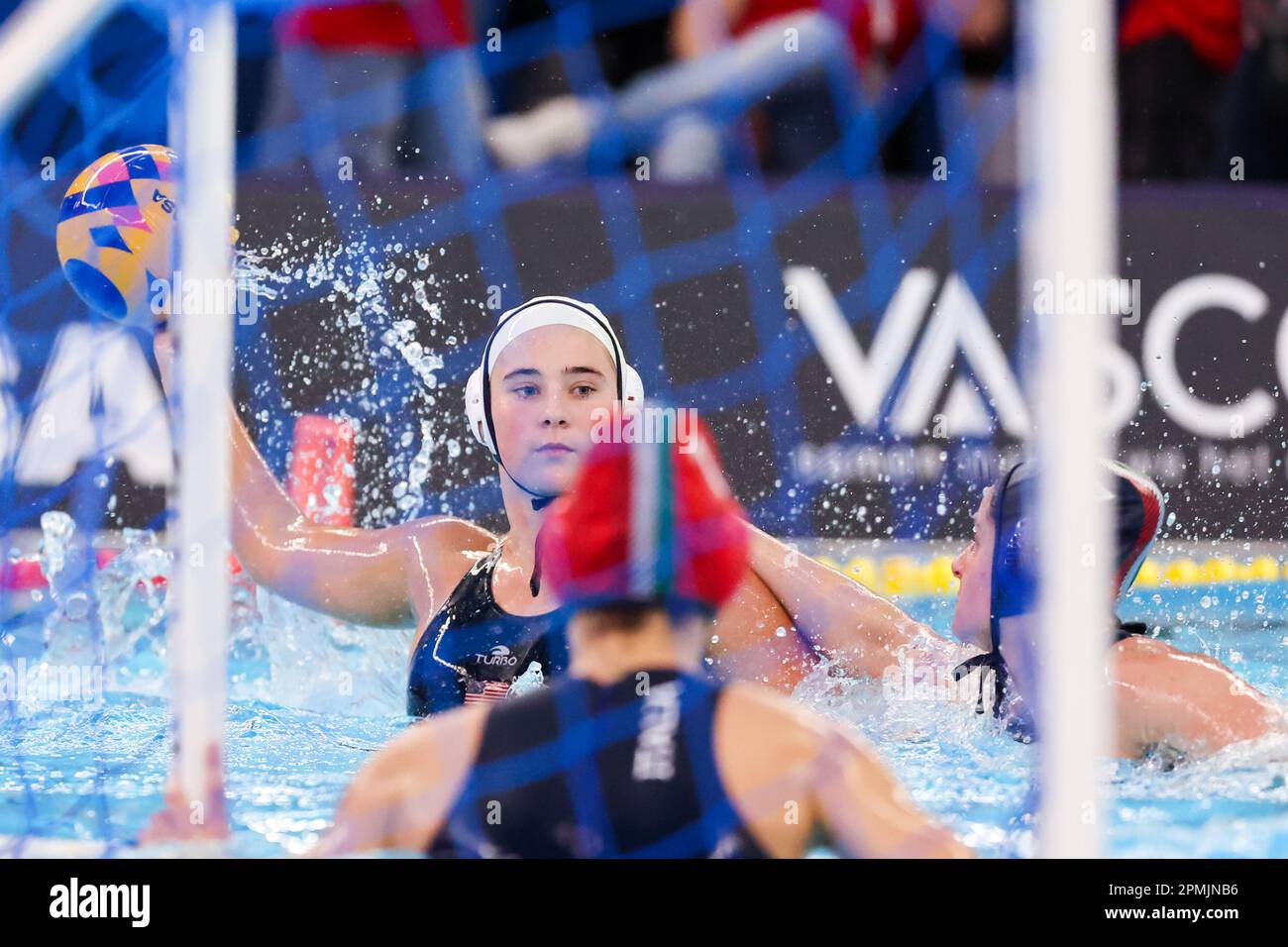 ROTTERDAM, NETHERLANDS - APRIL 13: Alison Cohen of United States during ...