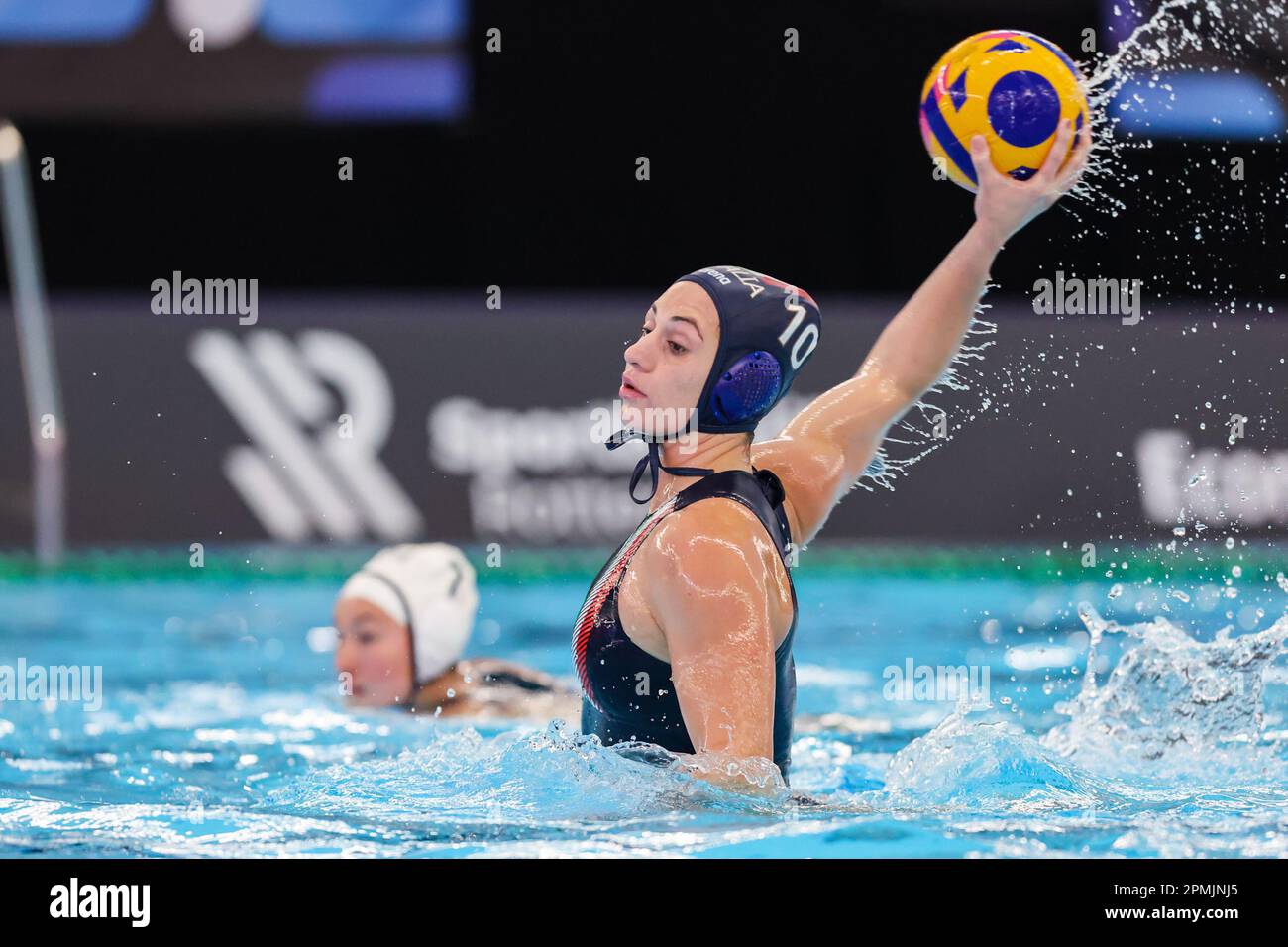 ROTTERDAM, NETHERLANDS - APRIL 13: Roberta Claudia Marletta (c) of ...