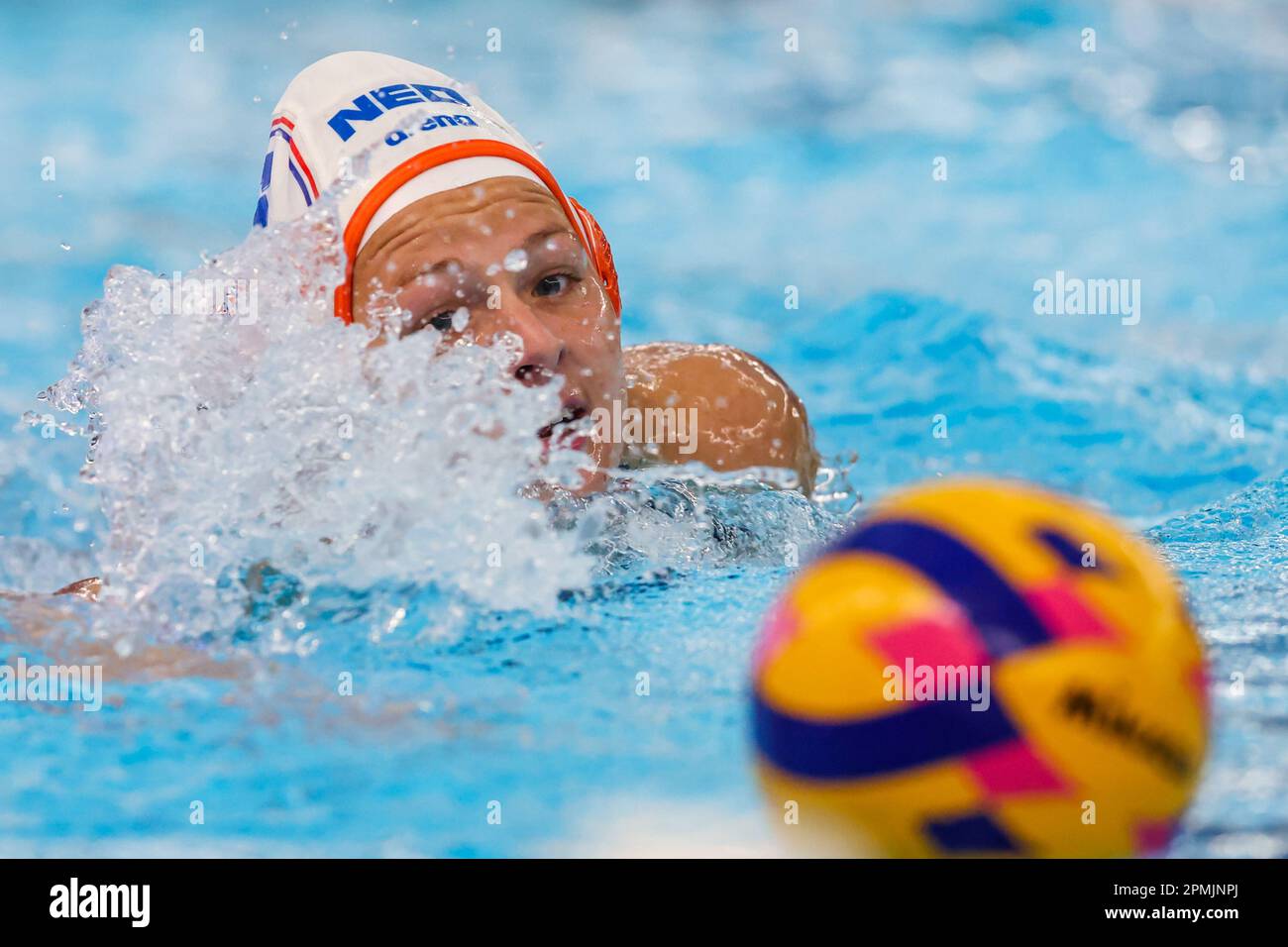 ROTTERDAM, NETHERLANDS - APRIL 13: Simone van de Kraats of the ...