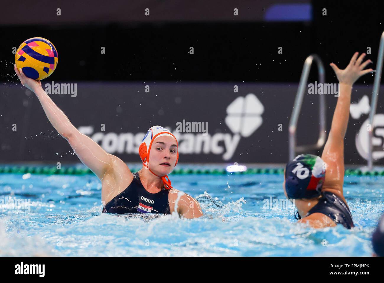 ROTTERDAM, NETHERLANDS - APRIL 13: Lieke Rogge of the Netherlands ...