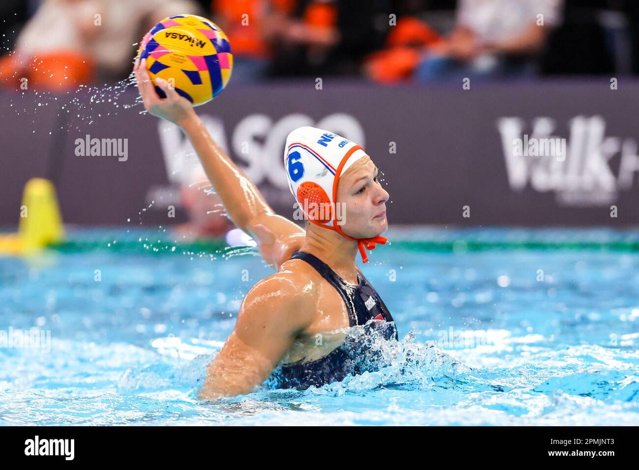 ROTTERDAM, NETHERLANDS - APRIL 13: Simone van de Kraats of the ...