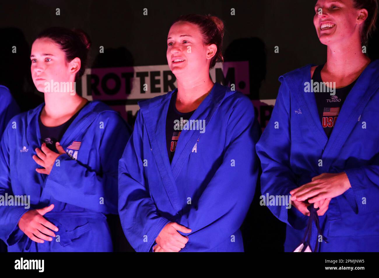 ROTTERDAM, NETHERLANDS - APRIL 13: Jordan Raney of United States during ...