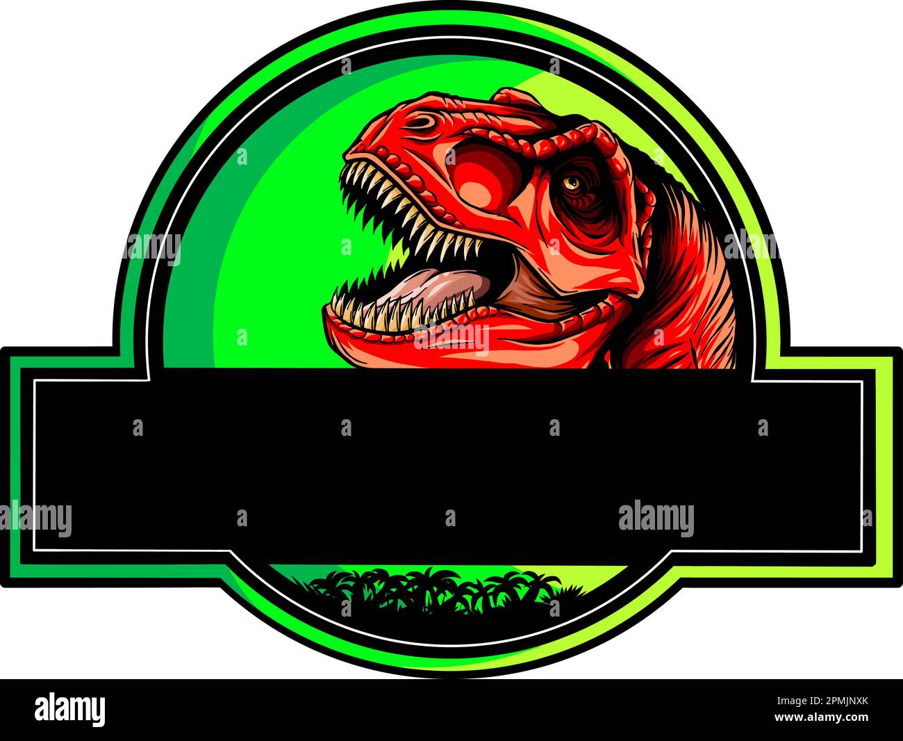 vector illustration of rex logo design on white background Stock Vector ...