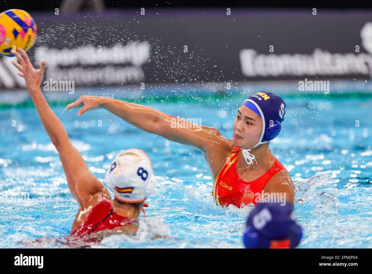 ROTTERDAM, NETHERLANDS - APRIL 13: Pilar Pena Carrasco of Spain, Siya ...