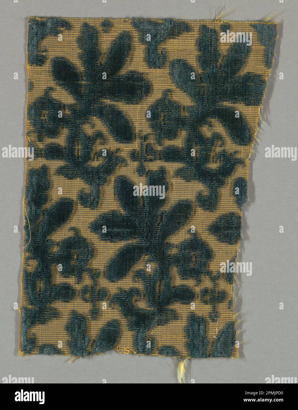 Fragment; silk; Bequest of Richard Cranch Greenleaf in memory of his ...