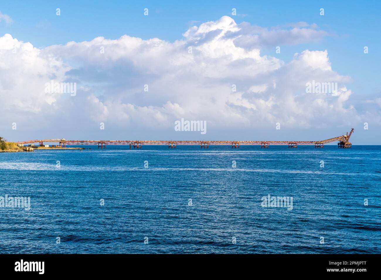 Ore from the Cypriot copper mines was loaded from the pier in ...