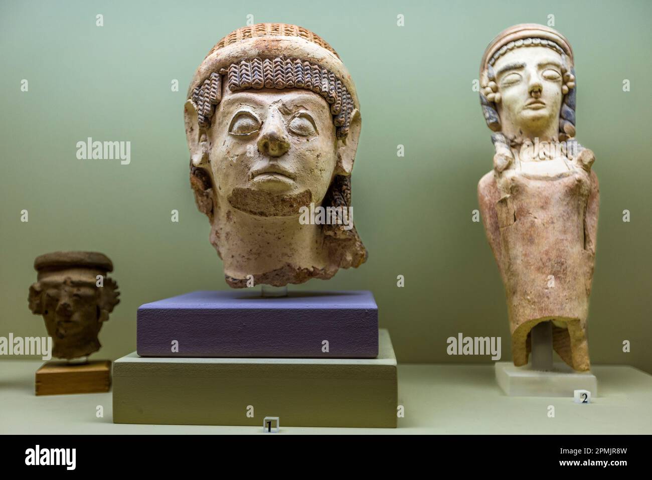 Ancient excavation treasures in the museum of Polis Chrysochous in ...