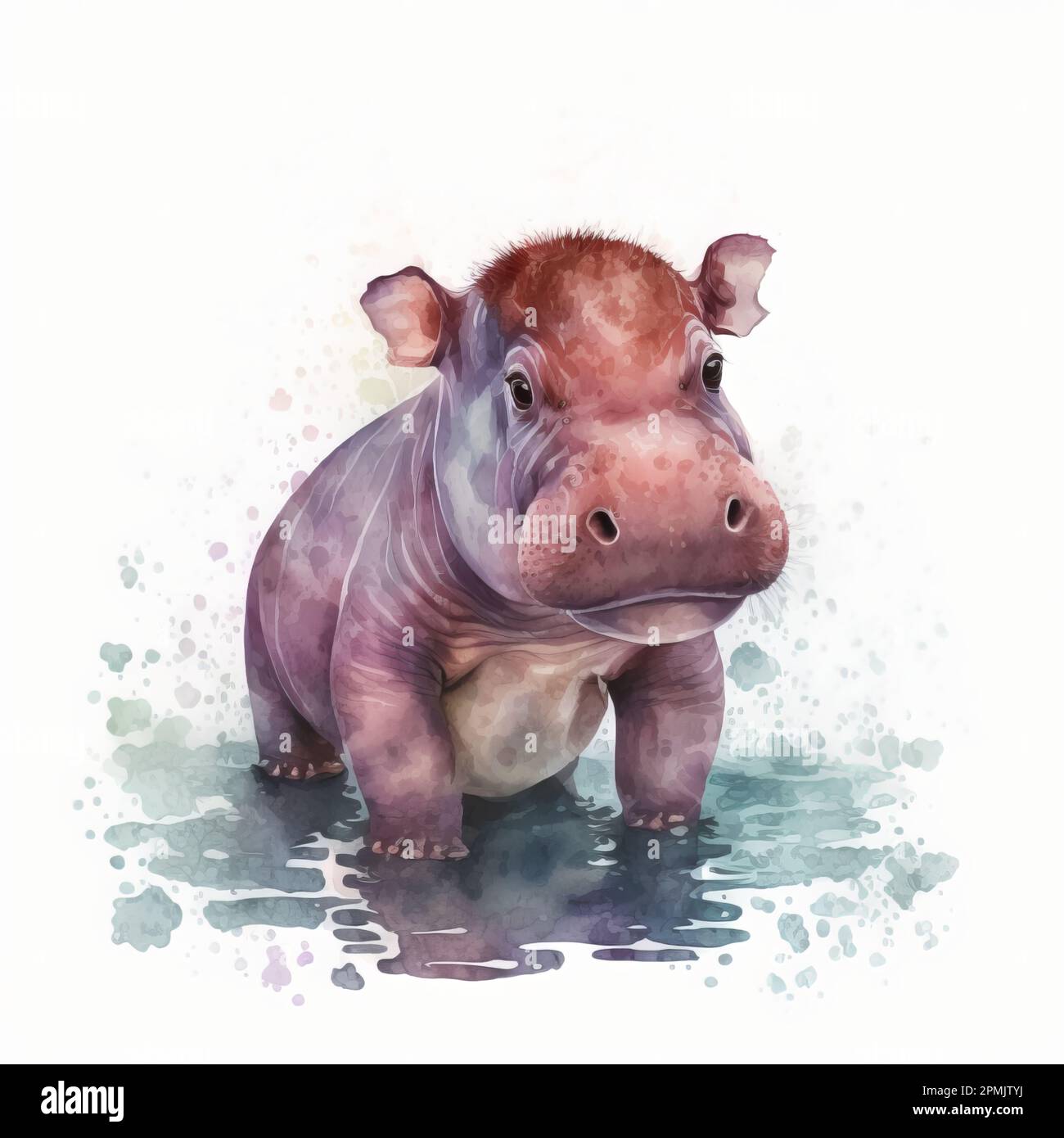 Cute Baby Hippos