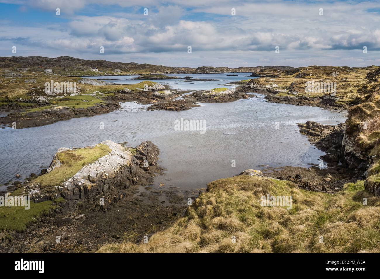 21.05.21 likisto, Harris, Outer Hebrides. Geocrab is a small village on ...