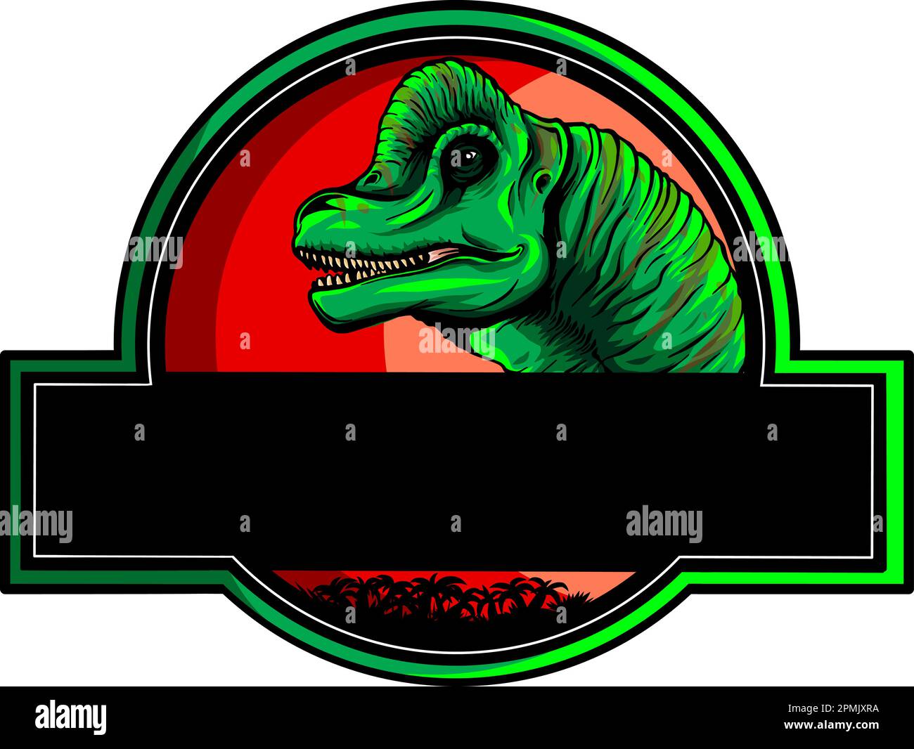 World of Dinosaurs logo,vector on white background Stock Vector Image ...