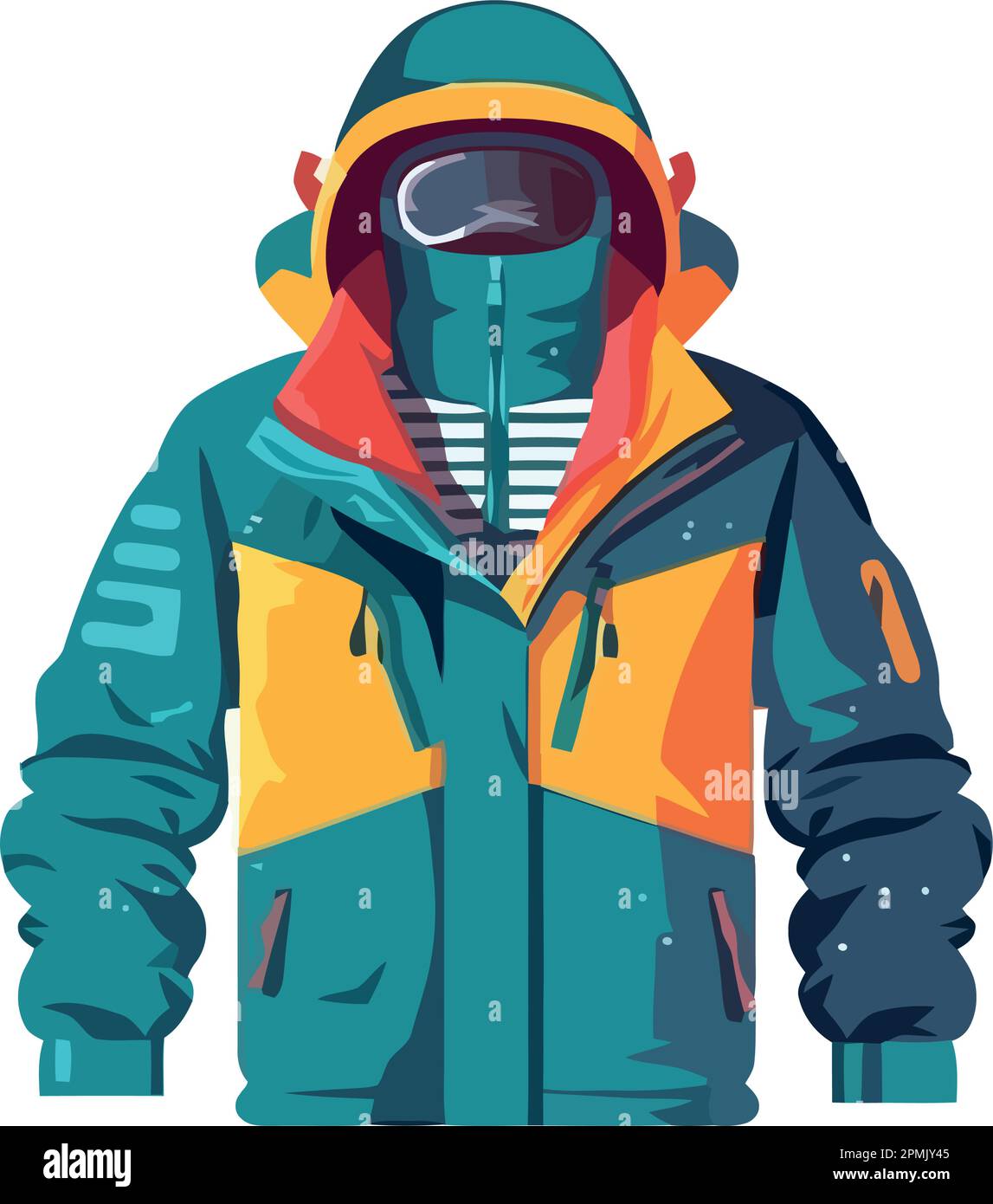 Winter sports yellow jackets icon Stock Vector Image & Art - Alamy