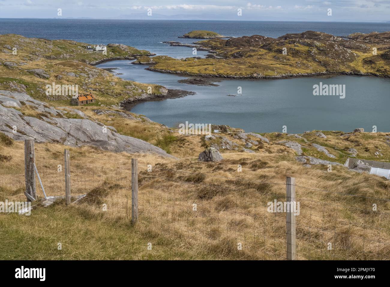21.05.21 likisto, Harris, Outer Hebrides. Geocrab is a small village on ...