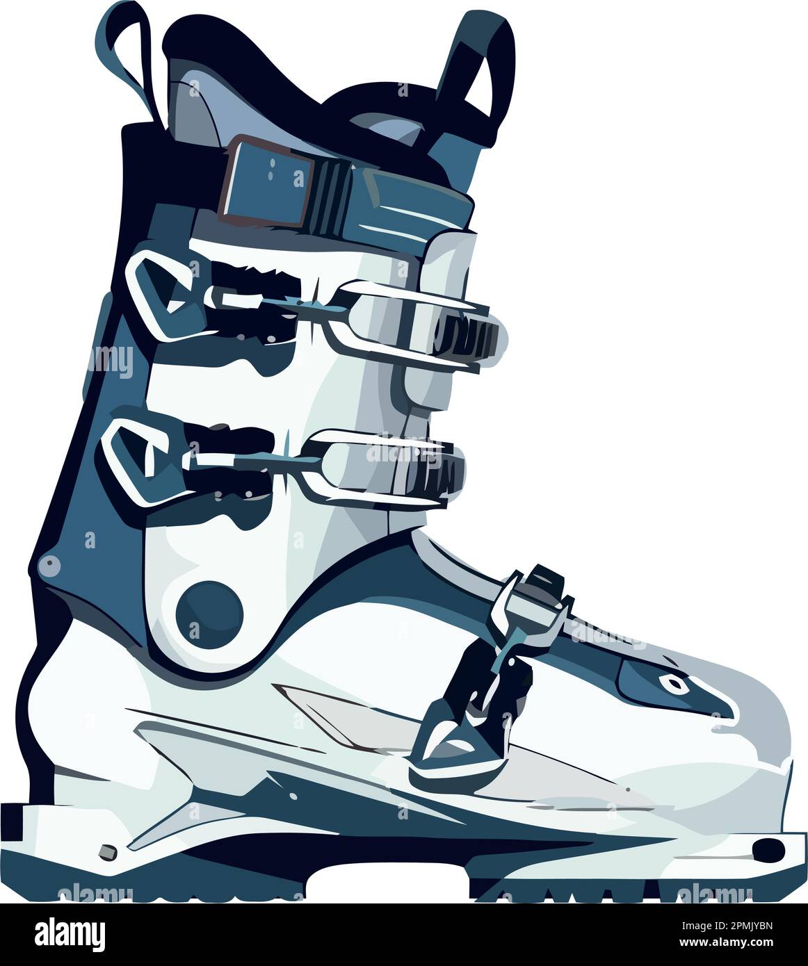 Winter boots shoes icon Stock Vector Images - Alamy