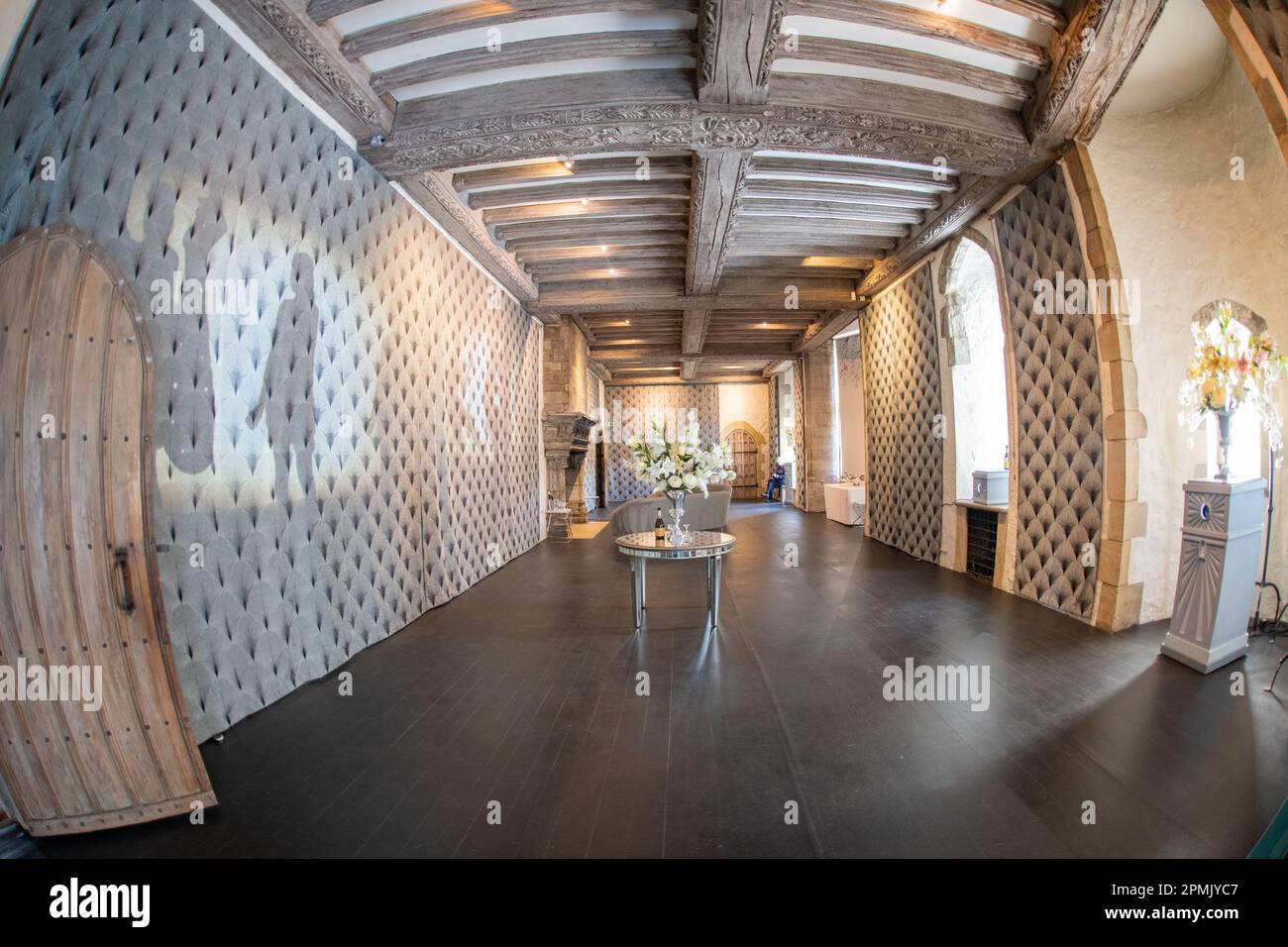 The Salon, Leeds Castle, Leeds, Kent, UK Stock Photo - Alamy