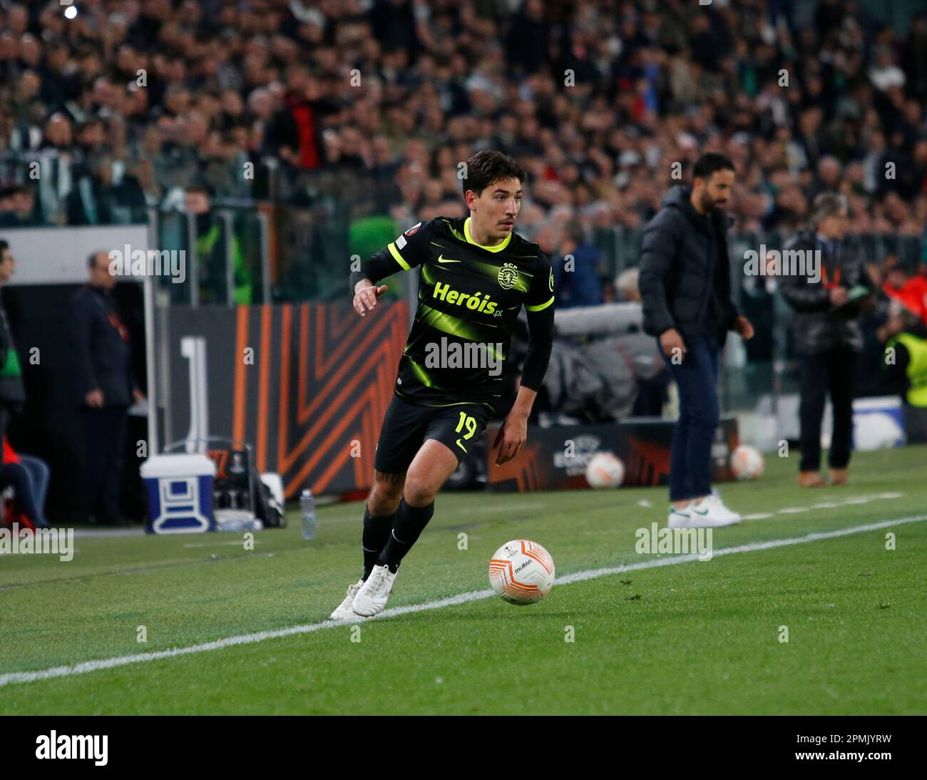 Hector Bellerin of Sporting CP during the Uefa Europa League, football ...