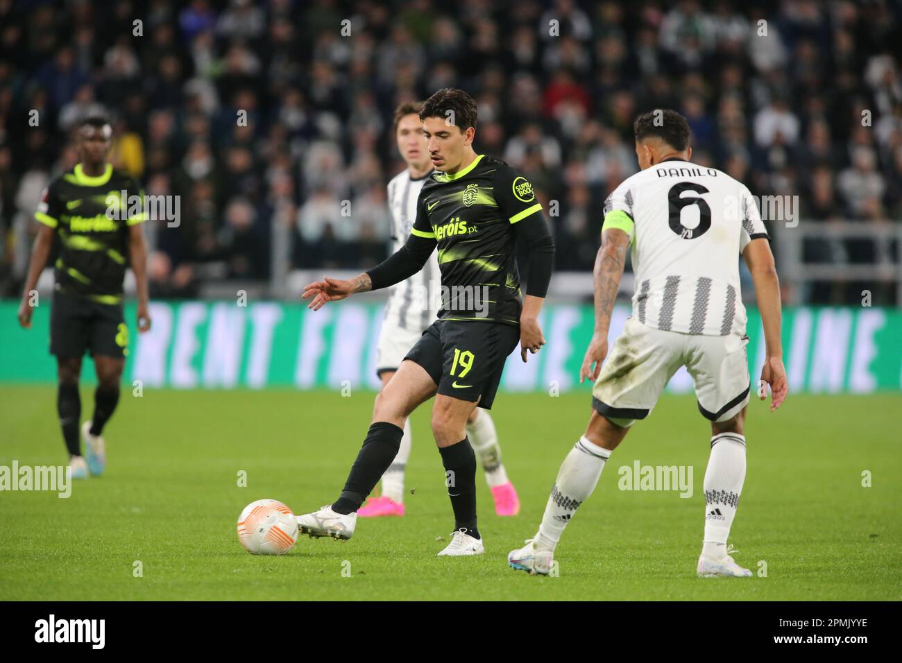Hector Bellerin of Sporting CP during the Uefa Europa League, football ...