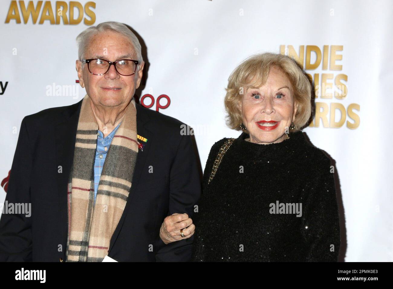 Burbank, CA. 12th Apr, 2023. John Doherty, Michael Learned at arrivals for 13th Annual Indie ...