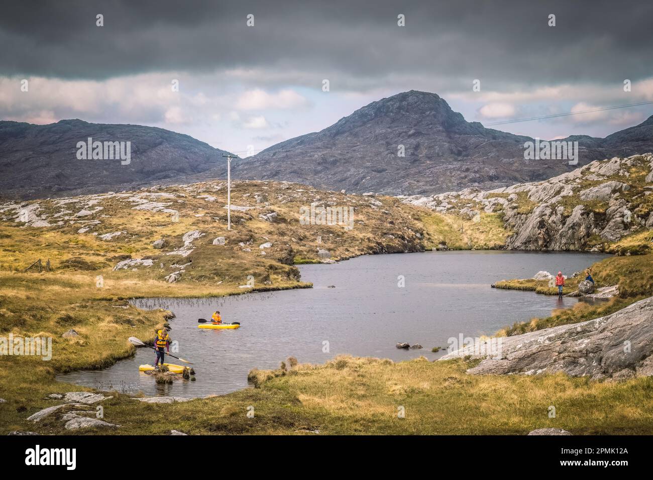 21.05.21 likisto, Harris, Outer Hebrides. Geocrab is a small village on ...