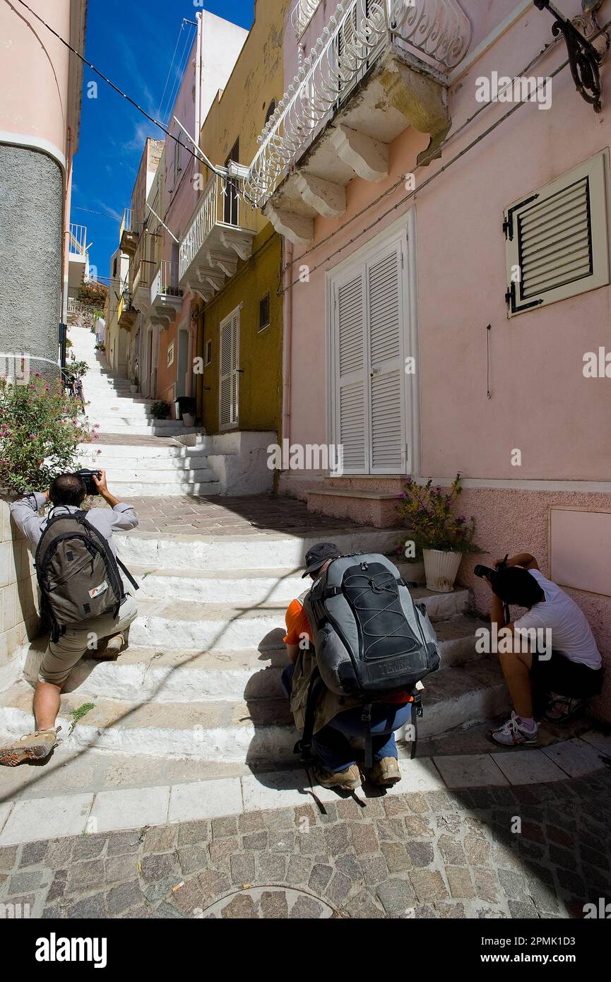 Carloforte, The town. San Pietro Island. Sulcis, Sardinia, Italy ...