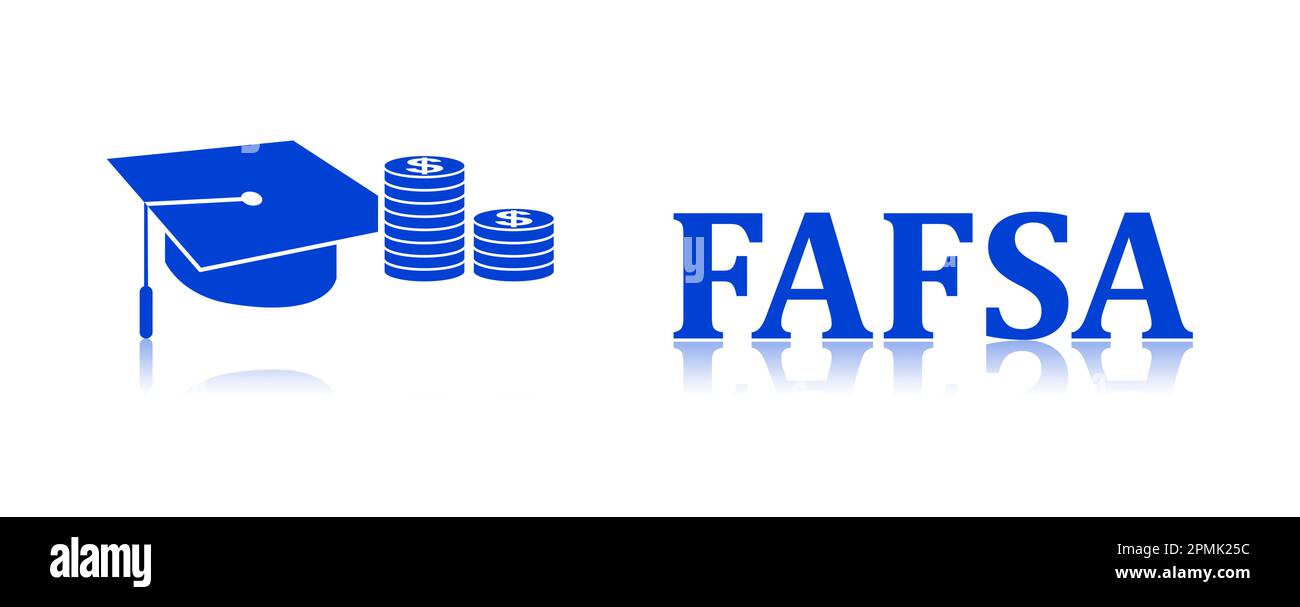 Illustration of a fafsa concept Stock Photo - Alamy