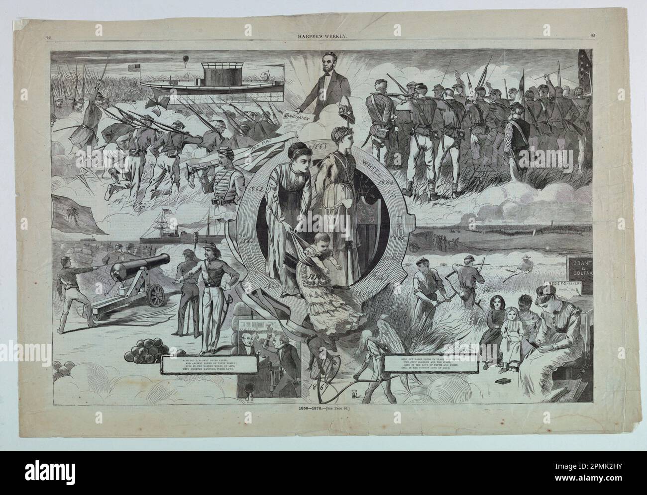 1860 wood engraving hi-res stock photography and images - Alamy