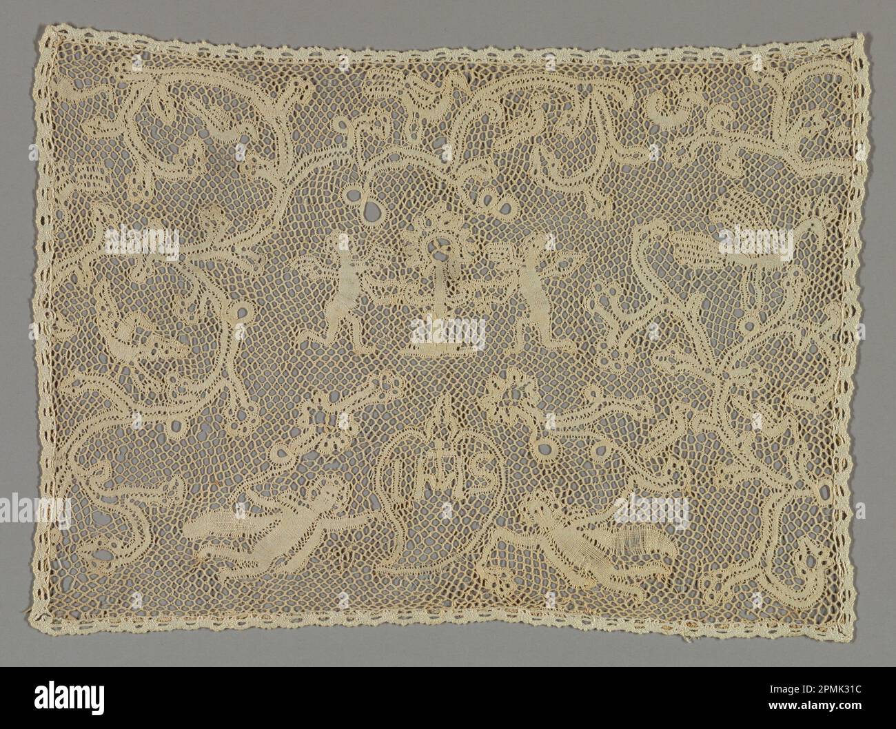 Lace Panel (Italy); linen Stock Photo - Alamy