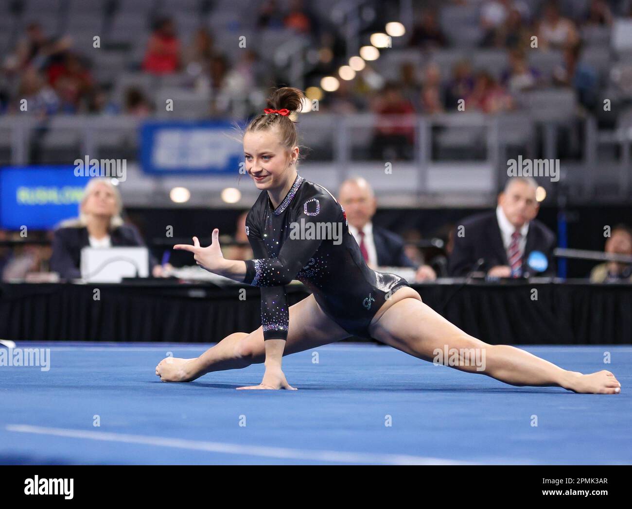 Fort Worth, TX, USA. 13th Apr, 2023. Ohio State's Payton Harris ...