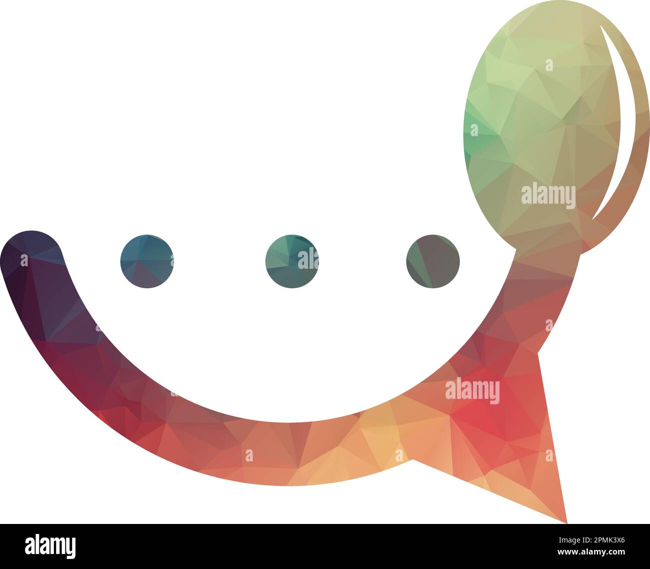 Chat logo form food restaurant icon vector design template food chat ...