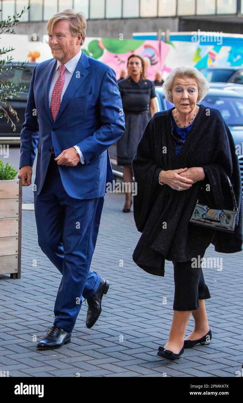 King Willem-Alexander and Princess Beatrix of The Netherlands arrive at ...
