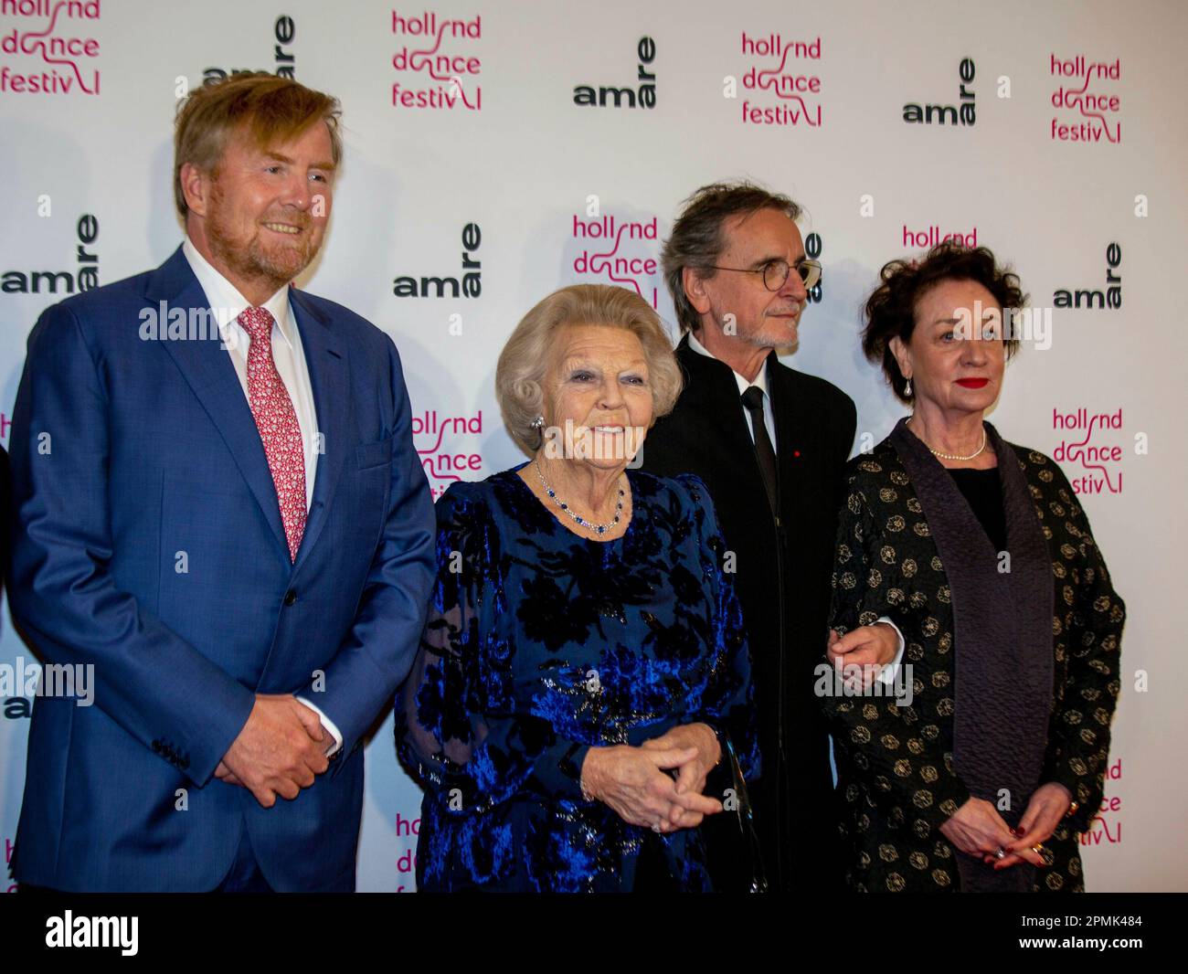 King Willem-Alexander and Princess Beatrix of The Netherlands at Amare ...