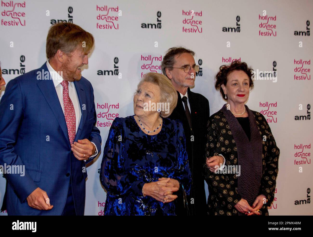 King Willem-Alexander and Princess Beatrix of The Netherlands at Amare ...