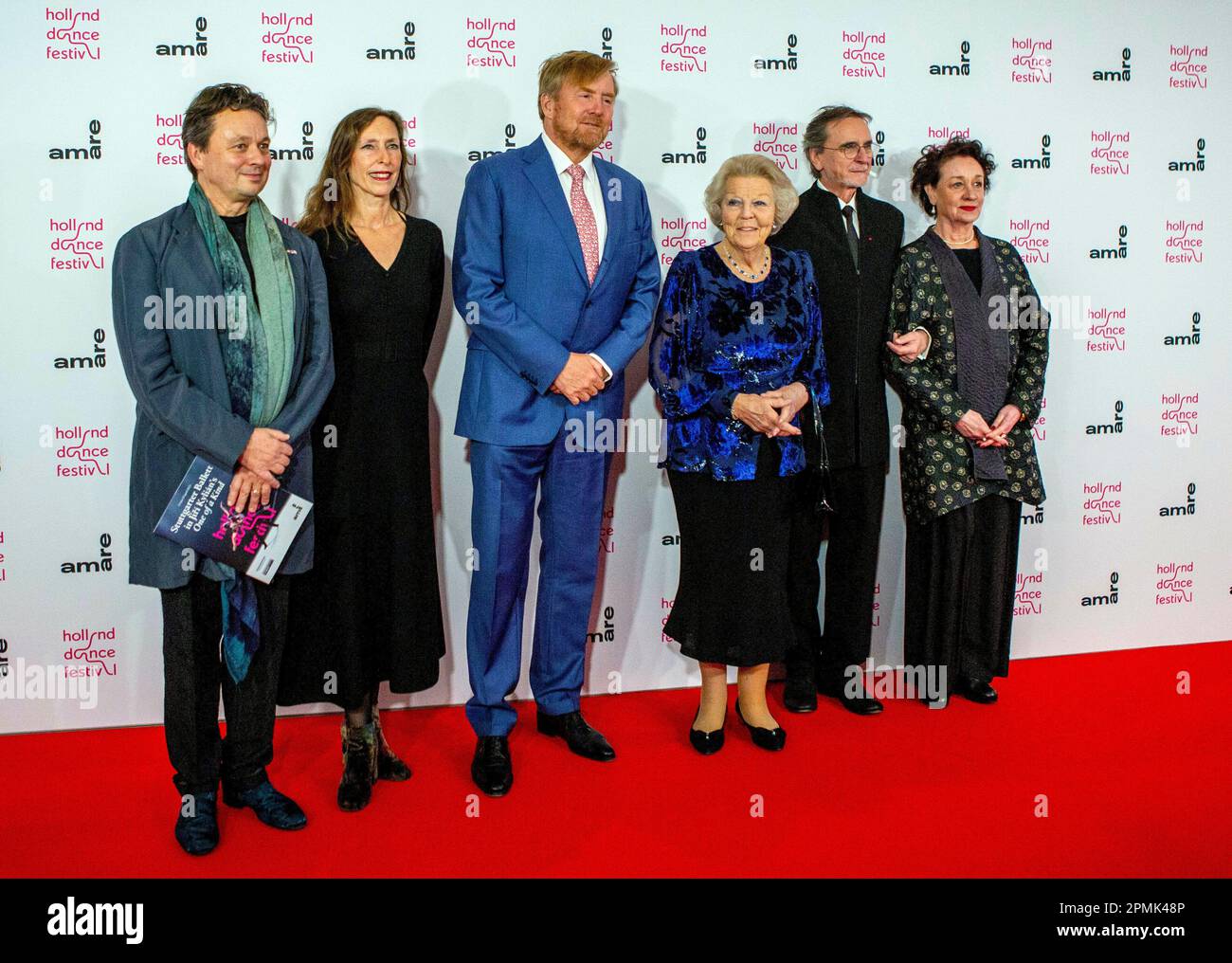 King Willem-Alexander and Princess Beatrix of The Netherlands at Amare ...