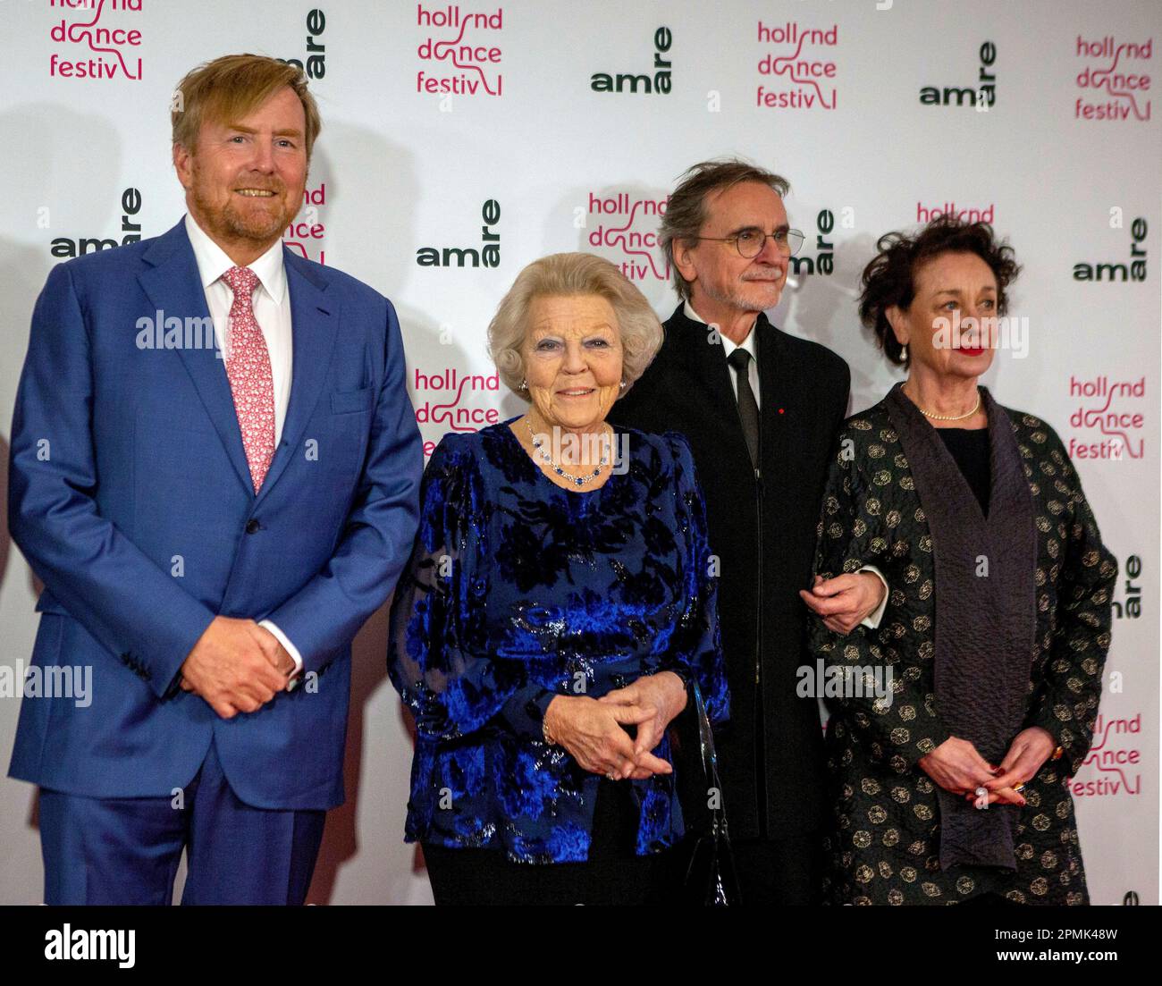 King Willem-Alexander and Princess Beatrix of The Netherlands at Amare ...
