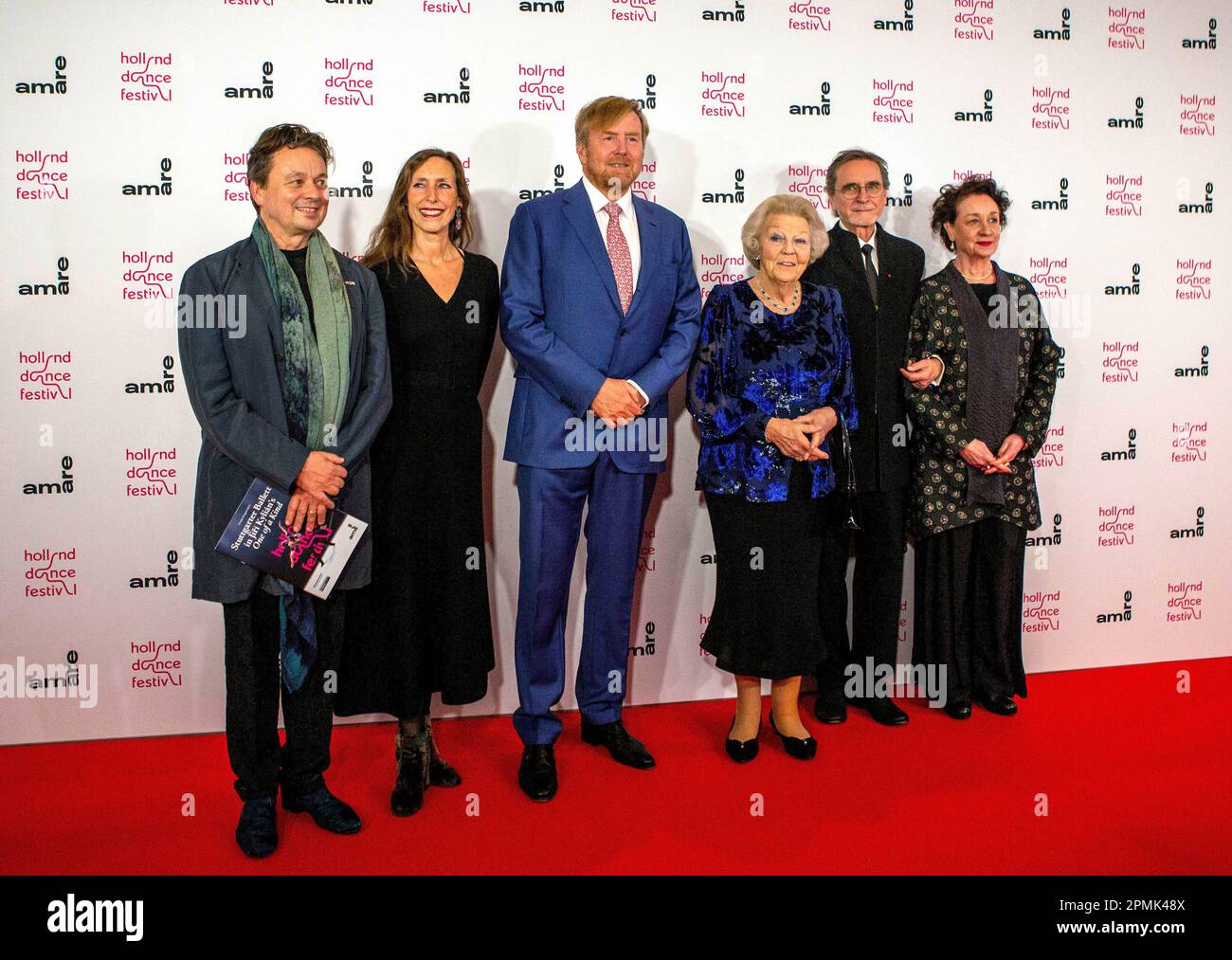 King Willem-Alexander and Princess Beatrix of The Netherlands at Amare ...