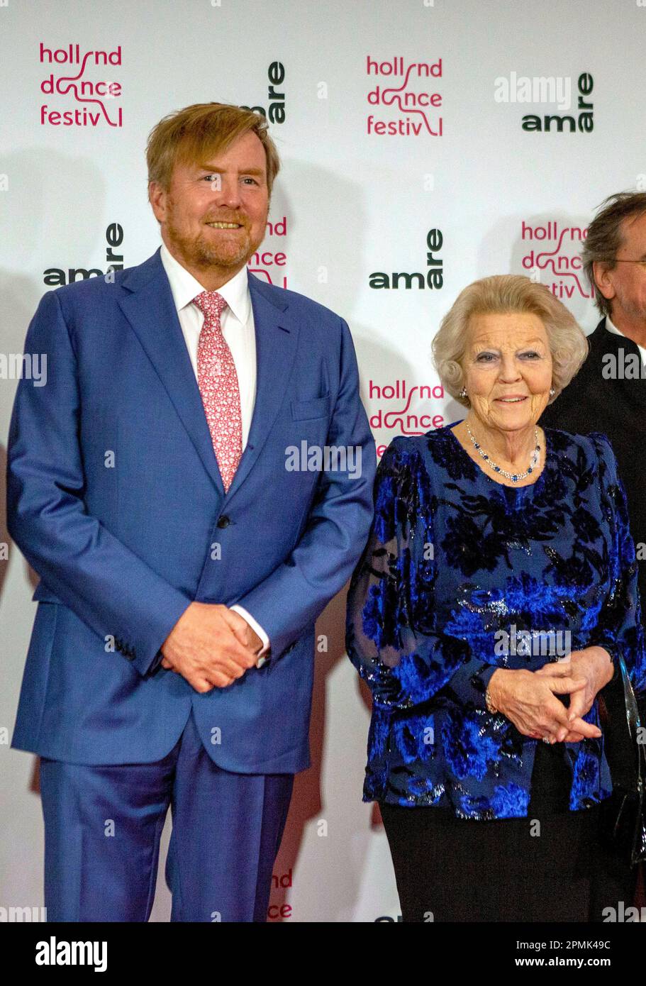 King Willem-Alexander and Princess Beatrix of The Netherlands at Amare ...