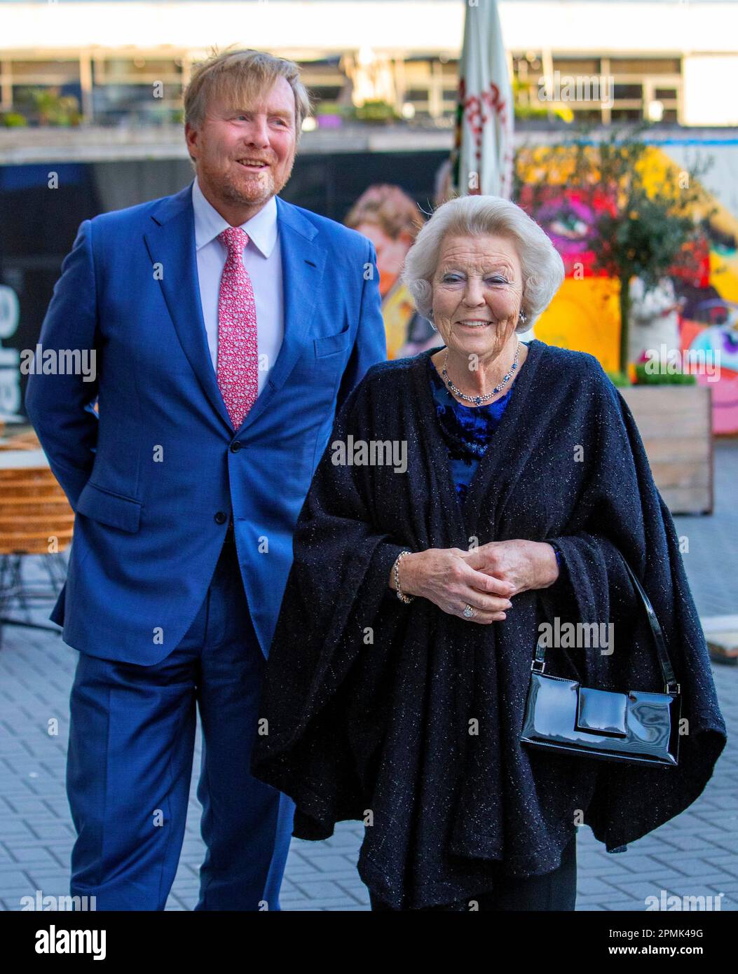 King Willem-Alexander and Princess Beatrix of The Netherlands arrive at ...