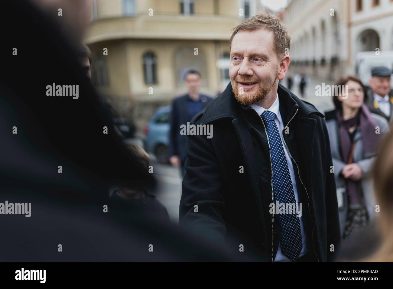Michael Kretschmer, Prime Minister of Saxony, pictured during the ...