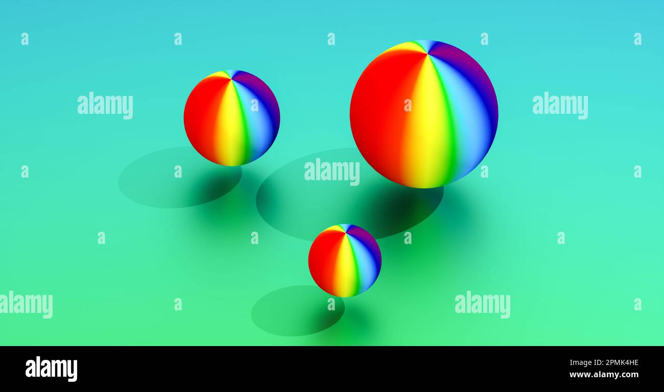 3d wallpaper ball hi-res stock photography and images - Alamy