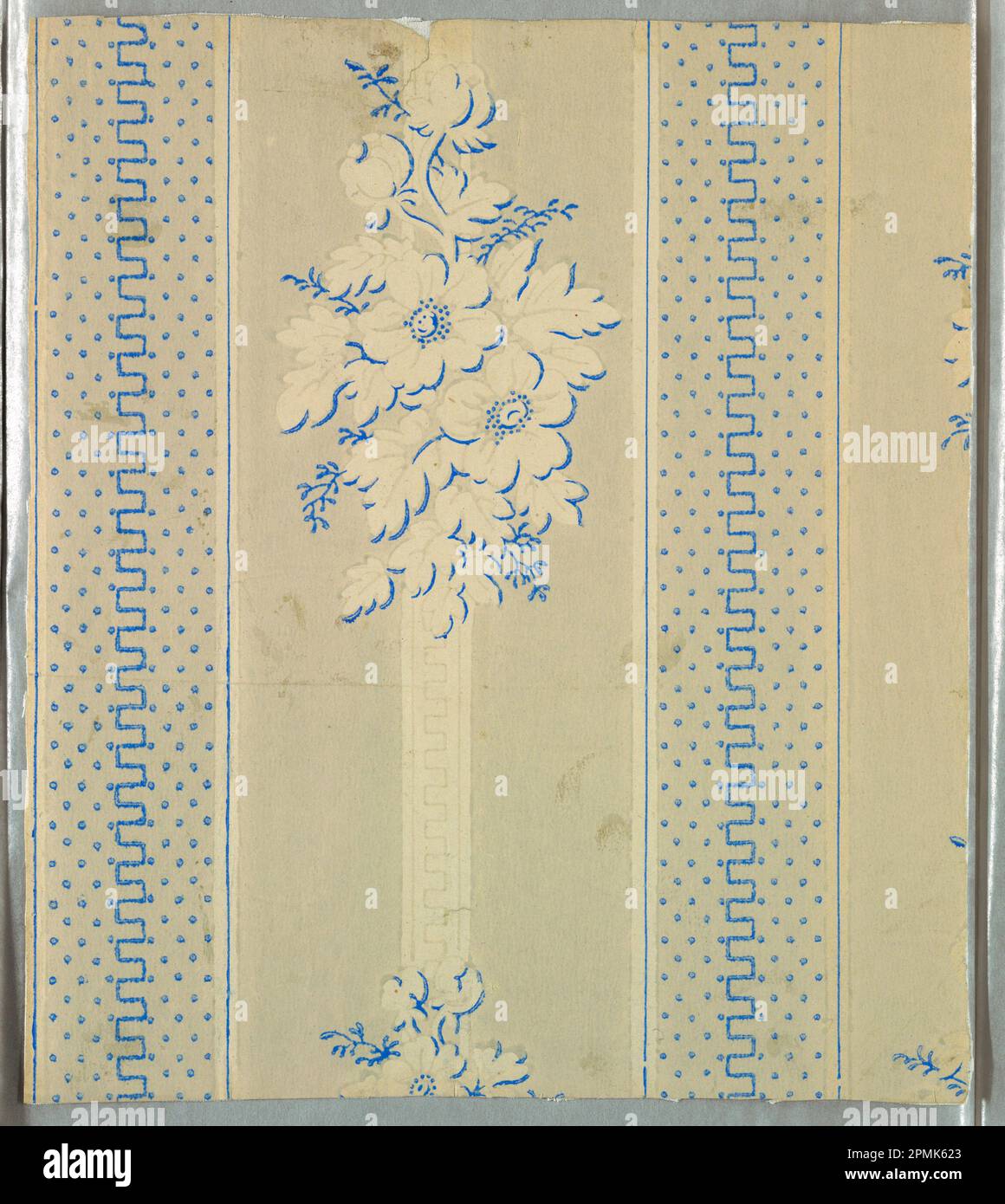 Sidewall (USA); machine-printed paper; 28 x 25 cm (11 x 9 13/16 in ...