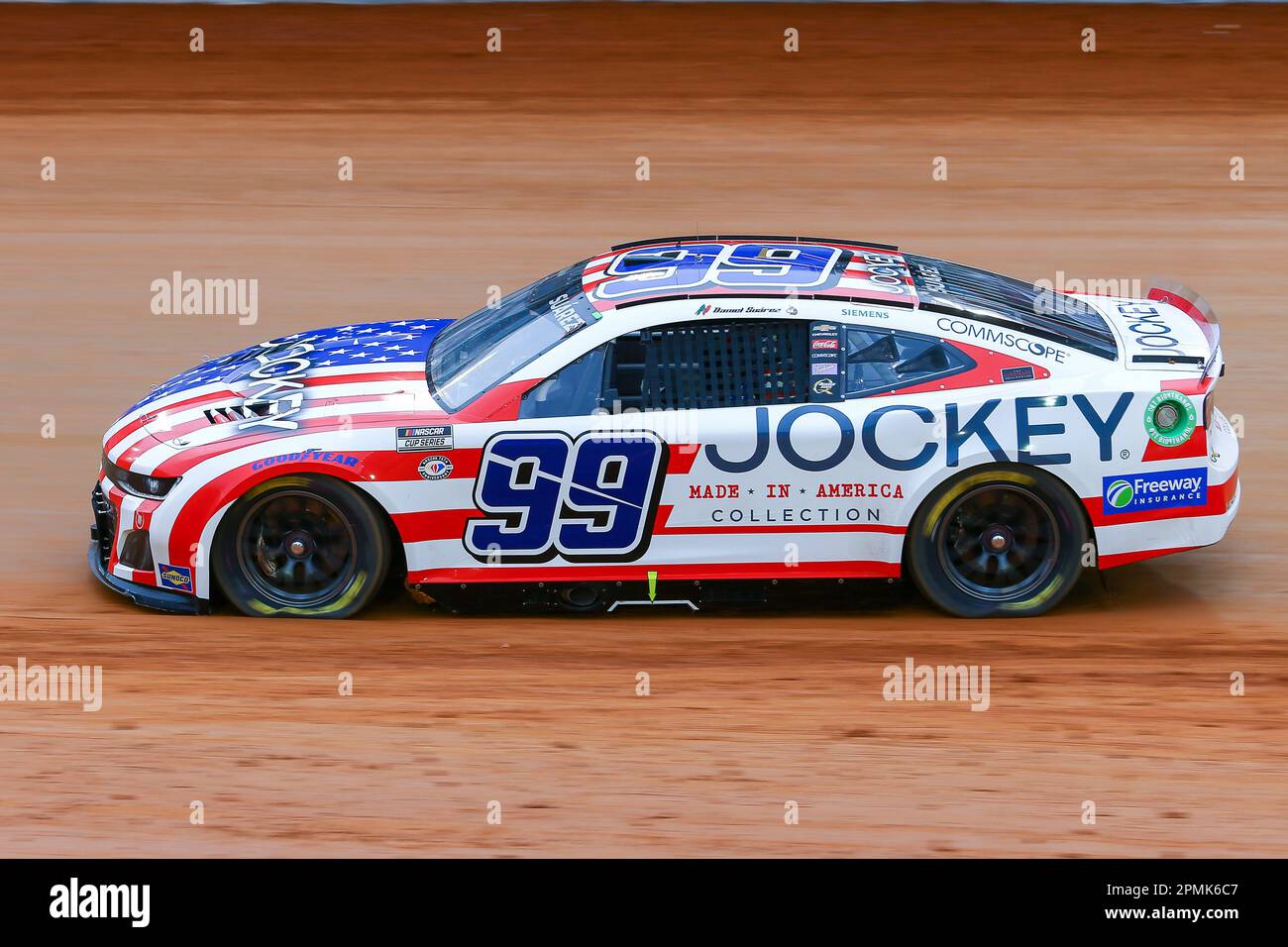 BRISTOL, TN - APRIL 09: NASCAR Cup Series driver Daniel Suarez (99 ...