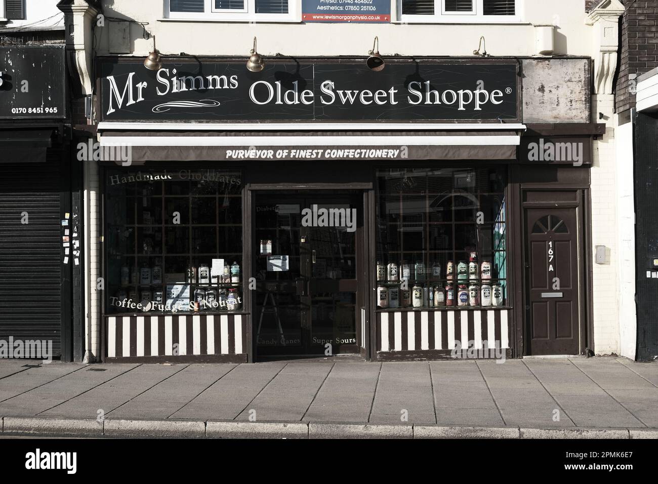 Old Fashioned Sweet Shop Stock Photo - Alamy