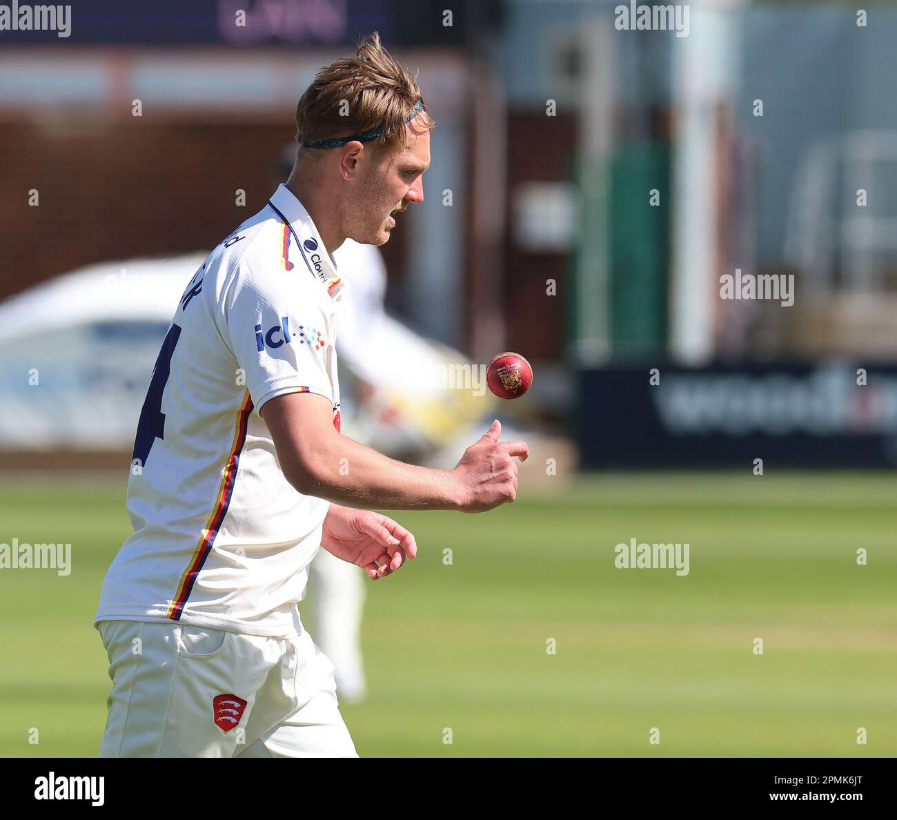 Essex's Jamie Porter during LV= COUNTY CHAMPIONSHIP - DIVISION ONE Day ...