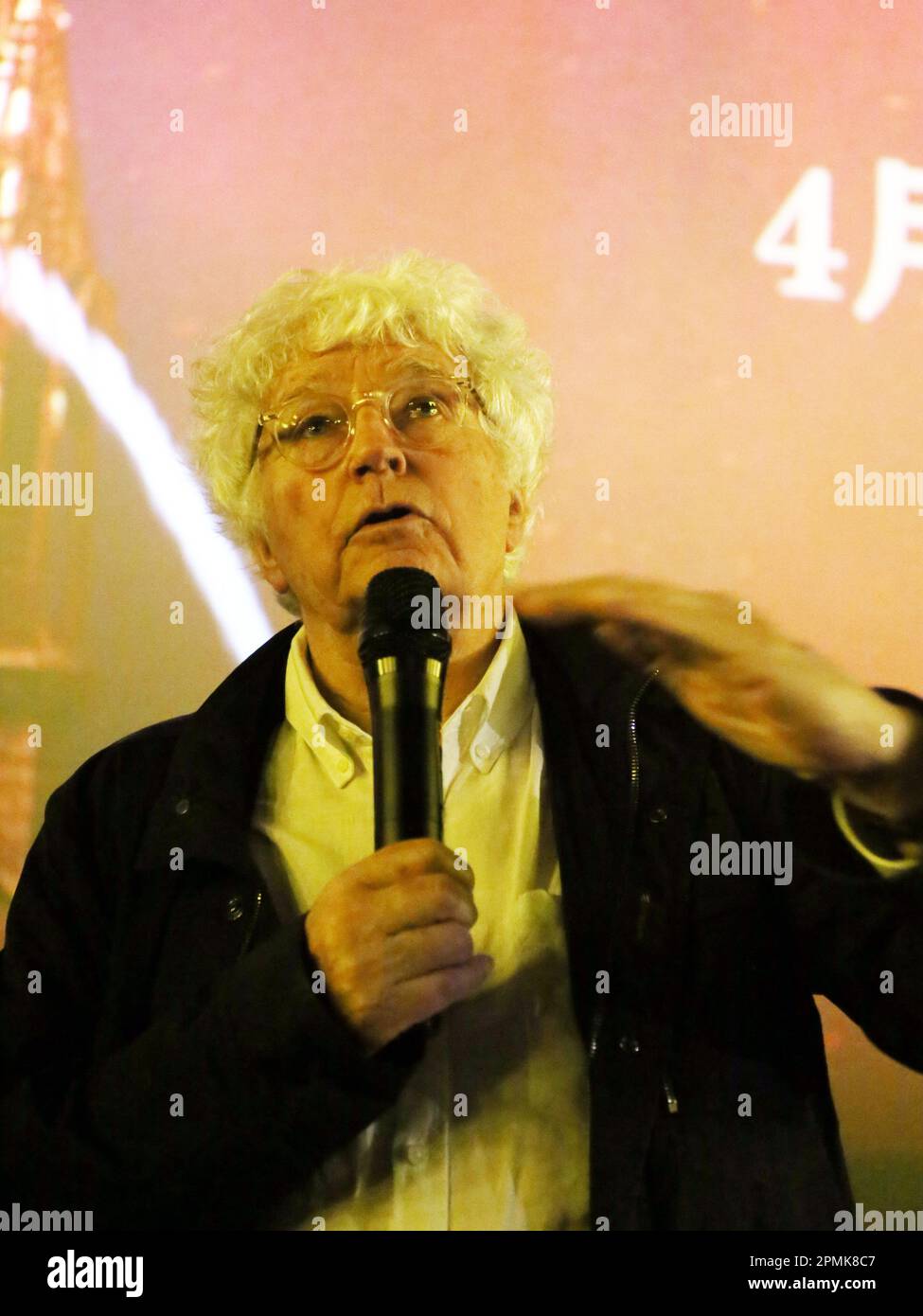 SHANGHAI, CHINA - APRIL 13, 2023 - French film director Jean Jacques ...