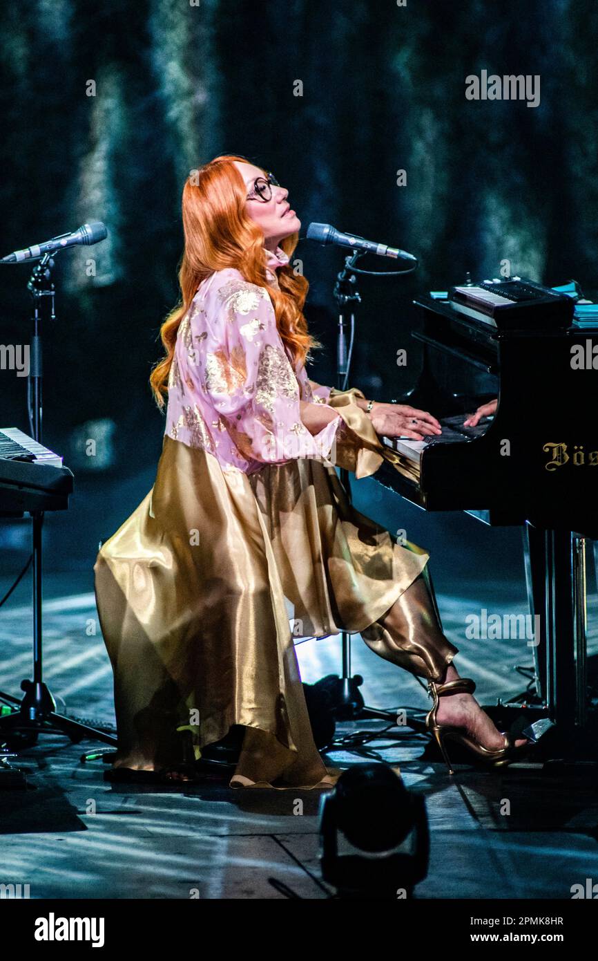 Milan Italy. 13 April 2023. The American singer-songwriter and pianist ...