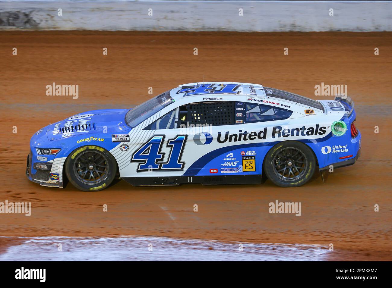 BRISTOL, TN - APRIL 09: NASCAR Cup Series driver Ryan Preece (41) exits ...