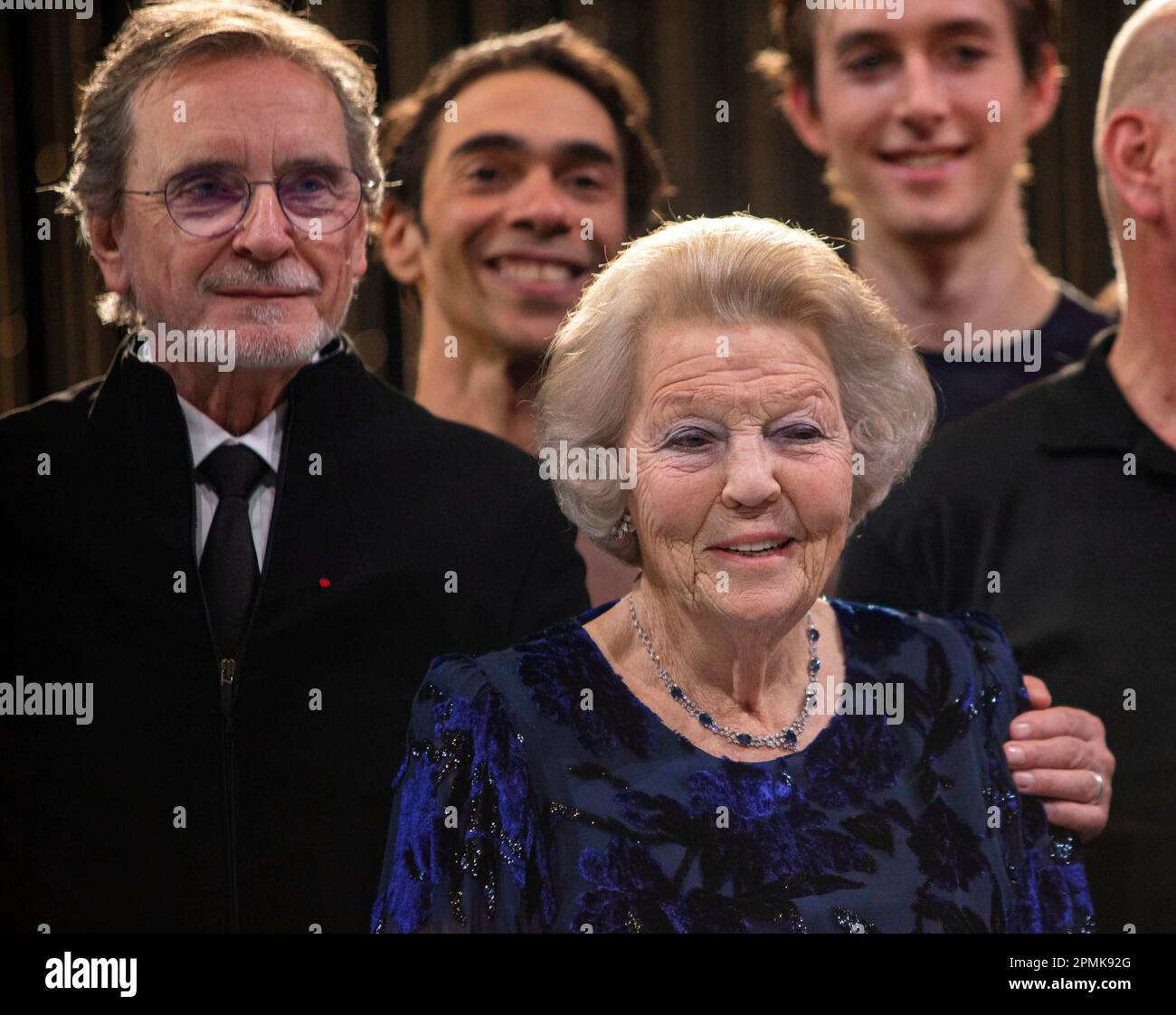 Princess Beatrix of The Netherlands at Amare in The Hague, on April 13 ...