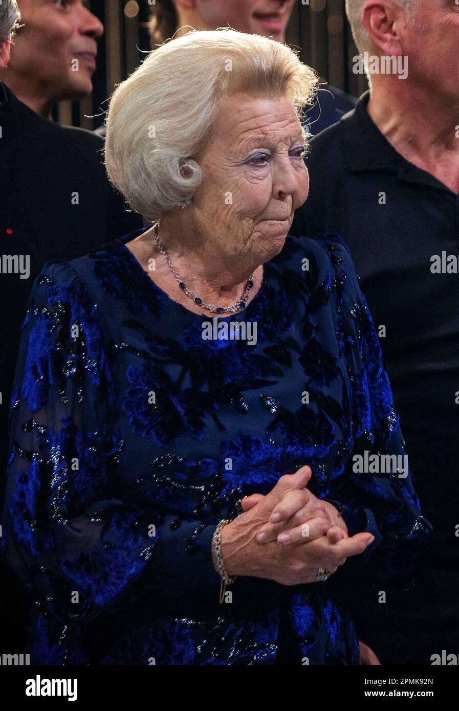 Princess Beatrix of The Netherlands at Amare in The Hague, on April 13 ...